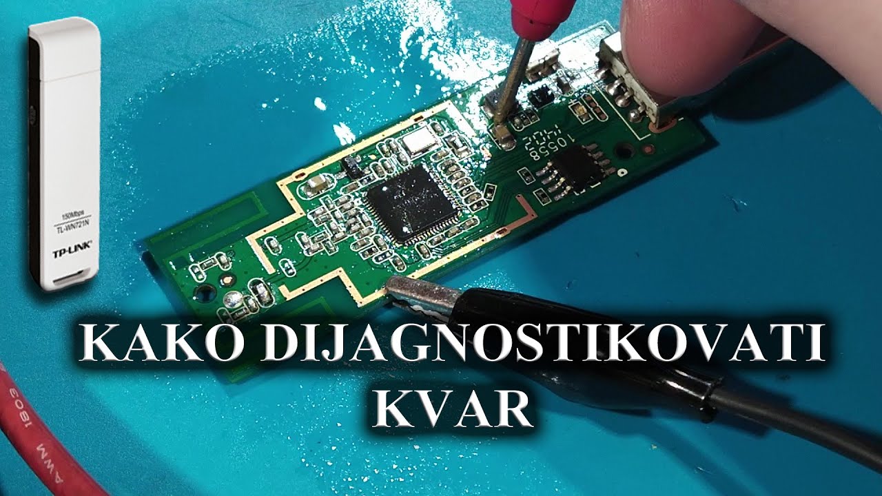 Popravka elektronike. Postupak dijagnostike wifi usb stika - YouTube