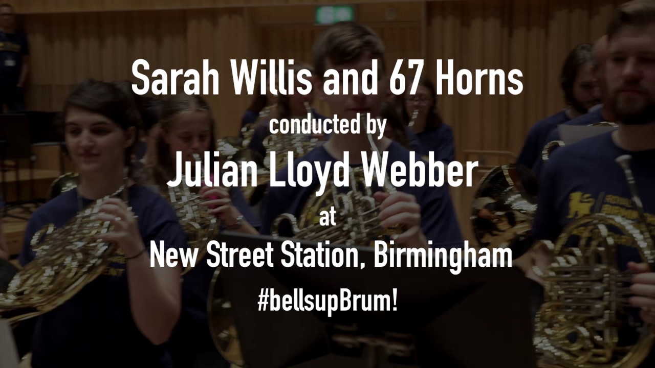 RBC Brass Department Horn Flash Mob with Sarah Willis - YouTube
