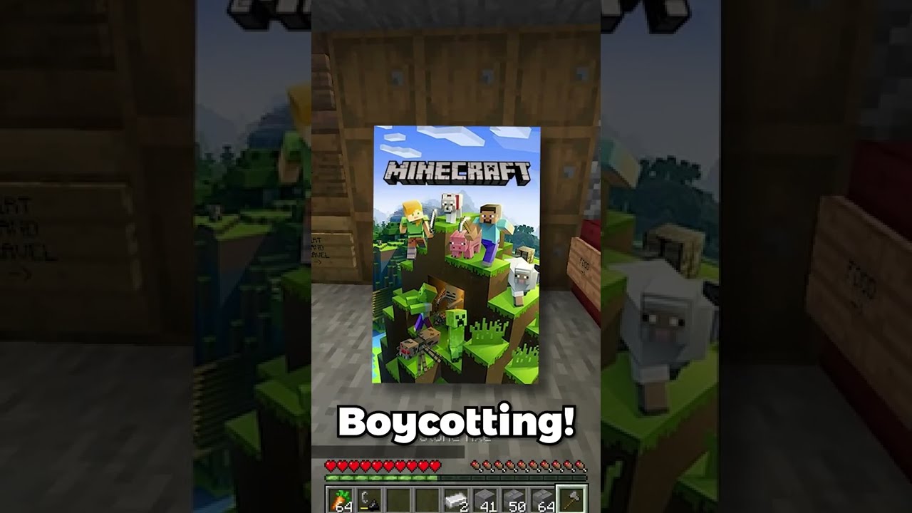 The Most Controversial Minecraft Update - YouTube