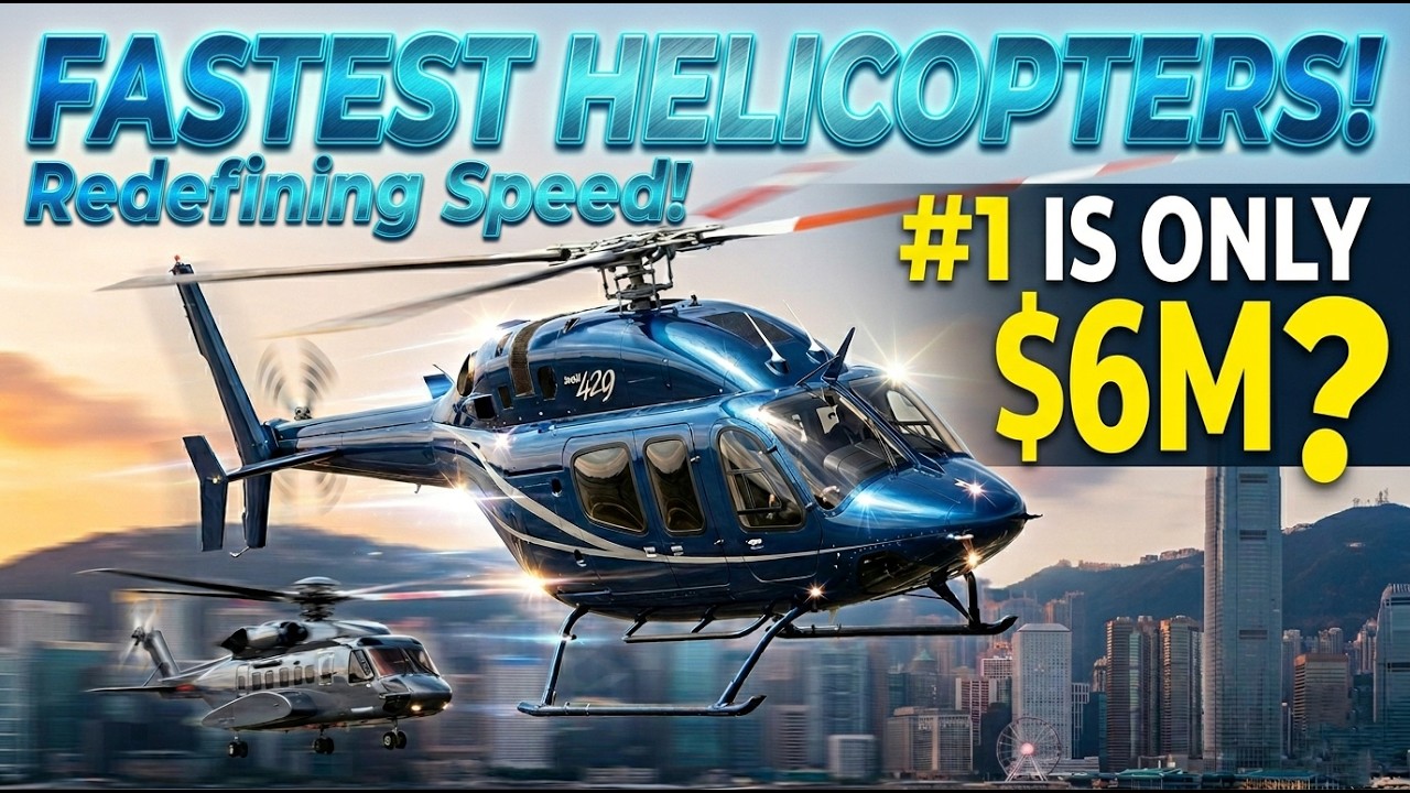 Top 7 Fastest Helicopters Money Can Buy in 2026 | Ultimate Speed ...
