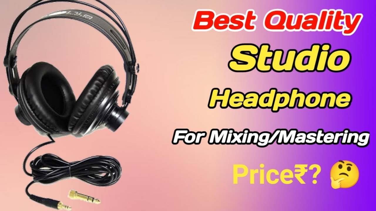 Best Quality Studio Headphone For Mixing/Mastering Unboxing | Cymrix ...
