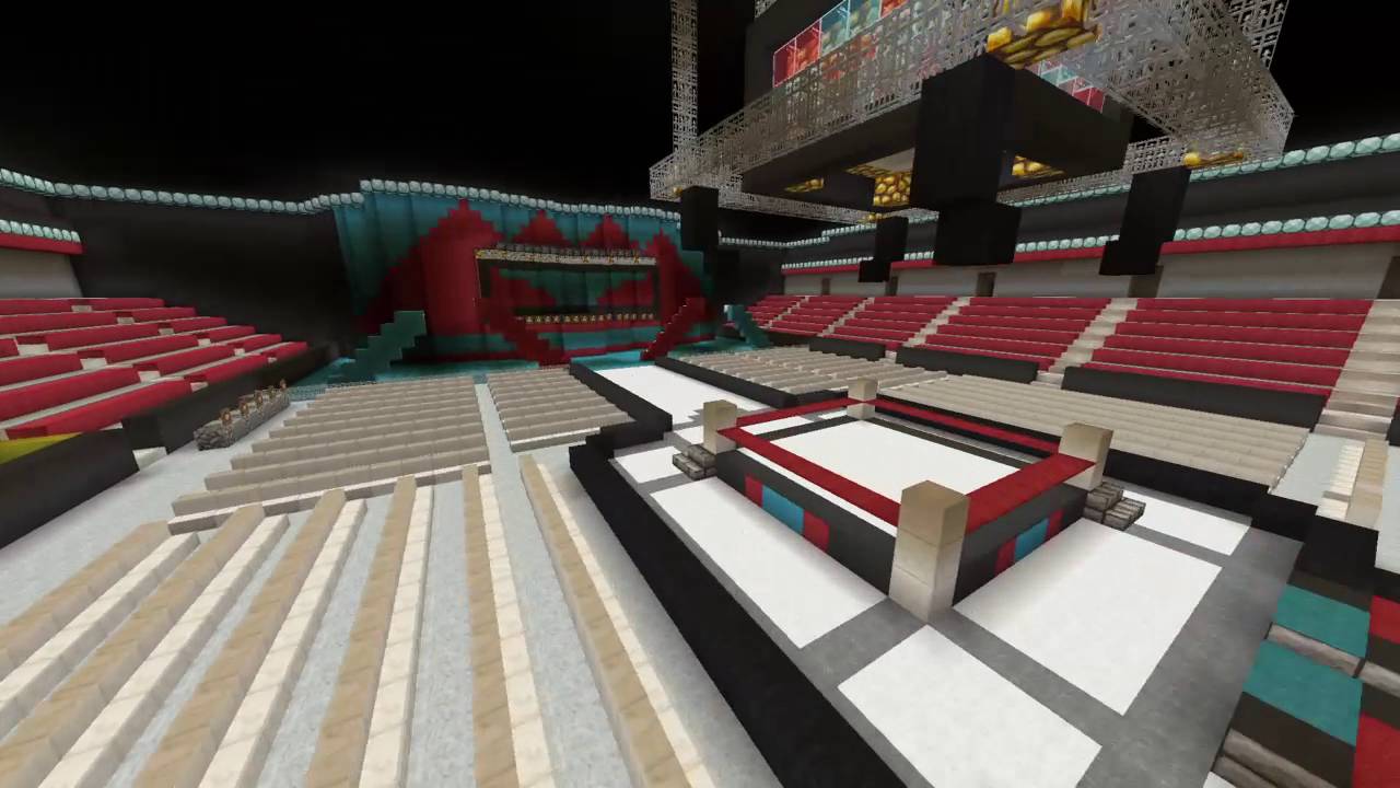 Minecraft first arena Tour - YouTube
