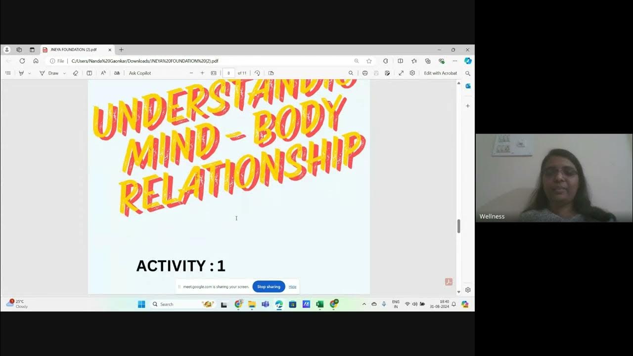 MIND-BODY RELATIONSHIP - ENGLISH - YouTube