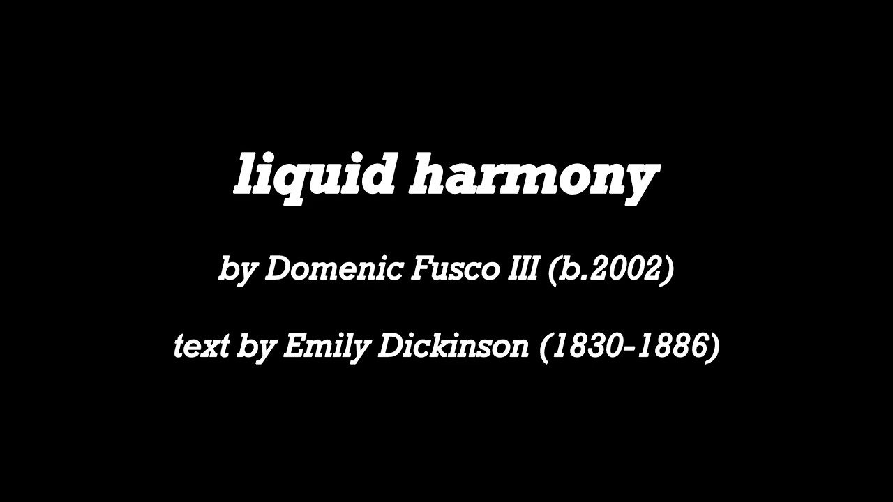liquid harmony - YouTube
