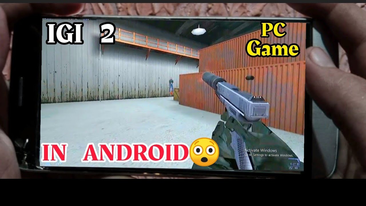 PROJECT IGI 2 || MISSION 1 || PART 1 || IN ANDROID - YouTube