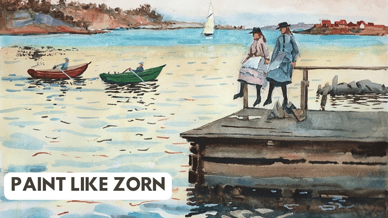 Learn To Paint Like The Old Masters In Watercolors : Study From Andre ...