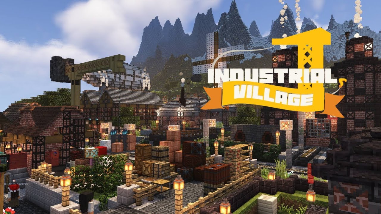 Ngumpulin Material Dan Bikin Colony / Village || Minecraft Modpack ...