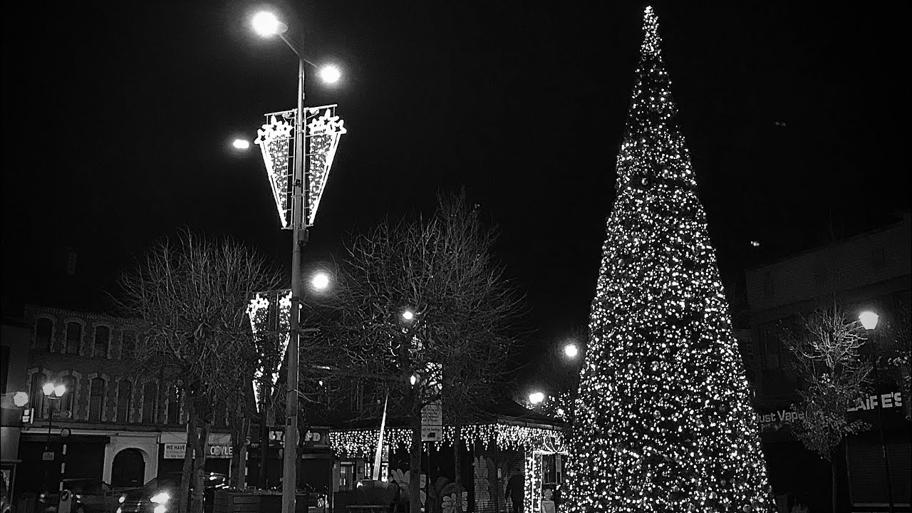 Spirit Of Christmas In Strabane. Christmas Lights Switch On - YouTube