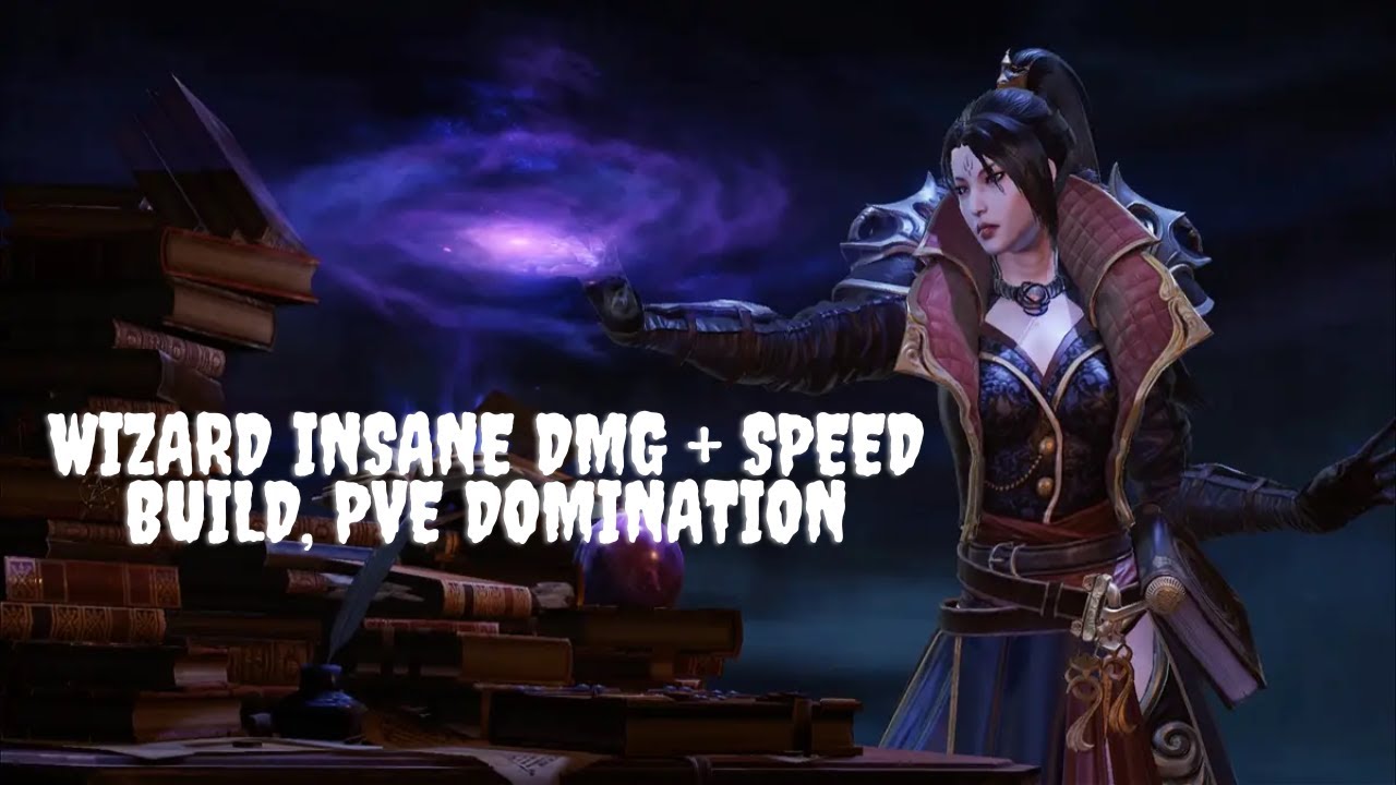 Wizard INSANE DMG + Speed Build | Diablo Immortal - YouTube