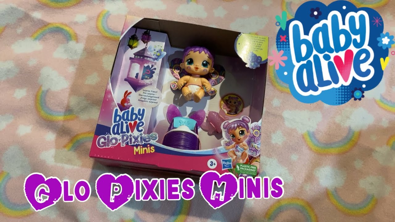 Unboxing Baby Alive Glo•Pixies Mini-Plum Rainbow | Furbtastic - YouTube