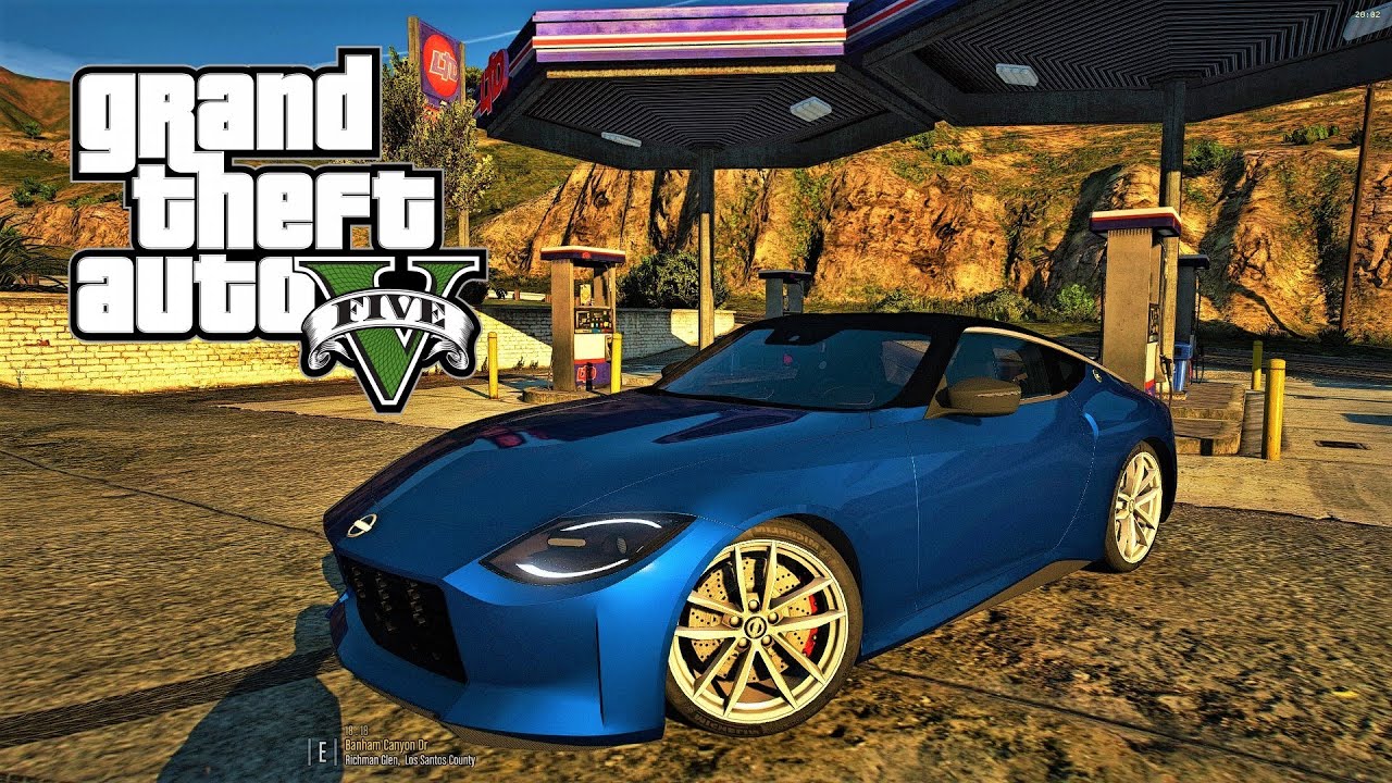GTA 5 | Test Drive | Nissan 400z Prototype! - YouTube