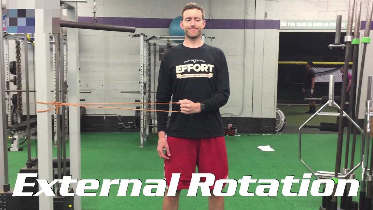 External Shoulder Rotation - YouTube