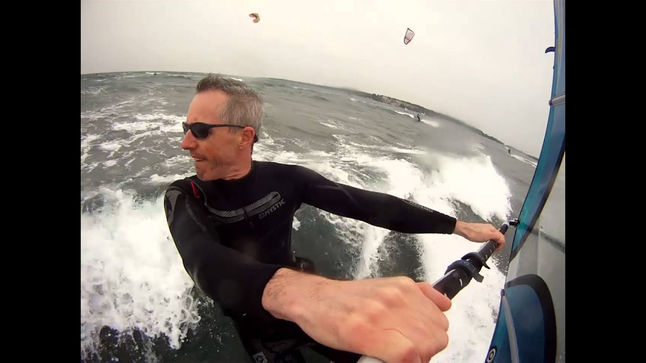 Joe March ski windsurf - YouTube