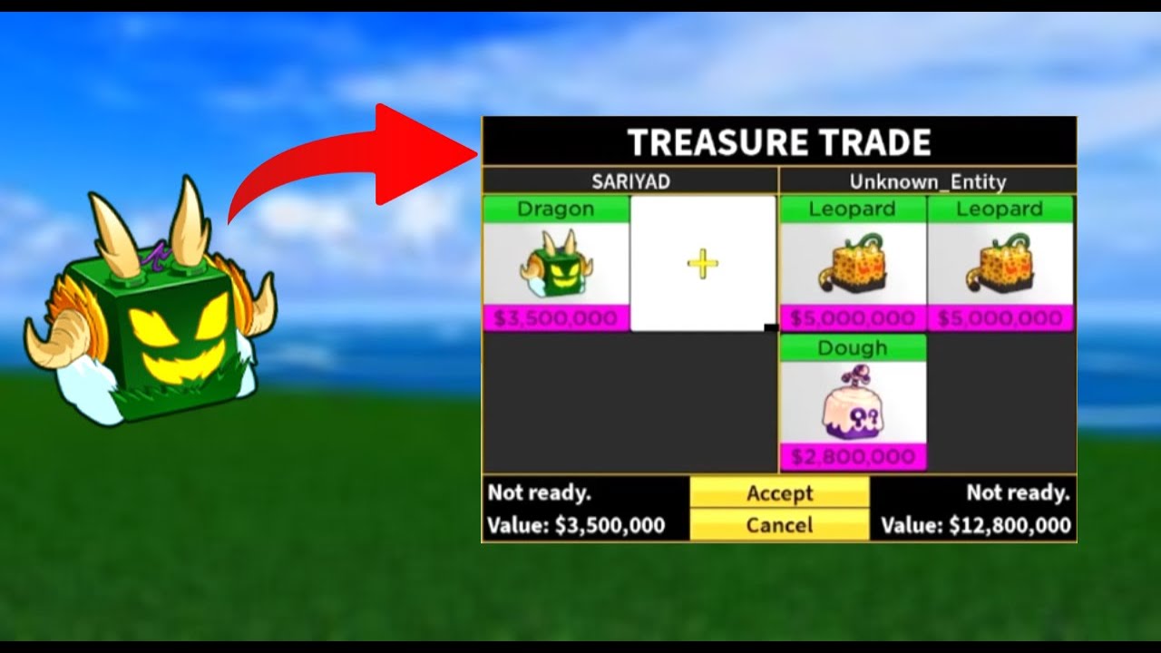 What People Trade For Dragon Fruit ? Trading Dragon in Blox Fruits ...