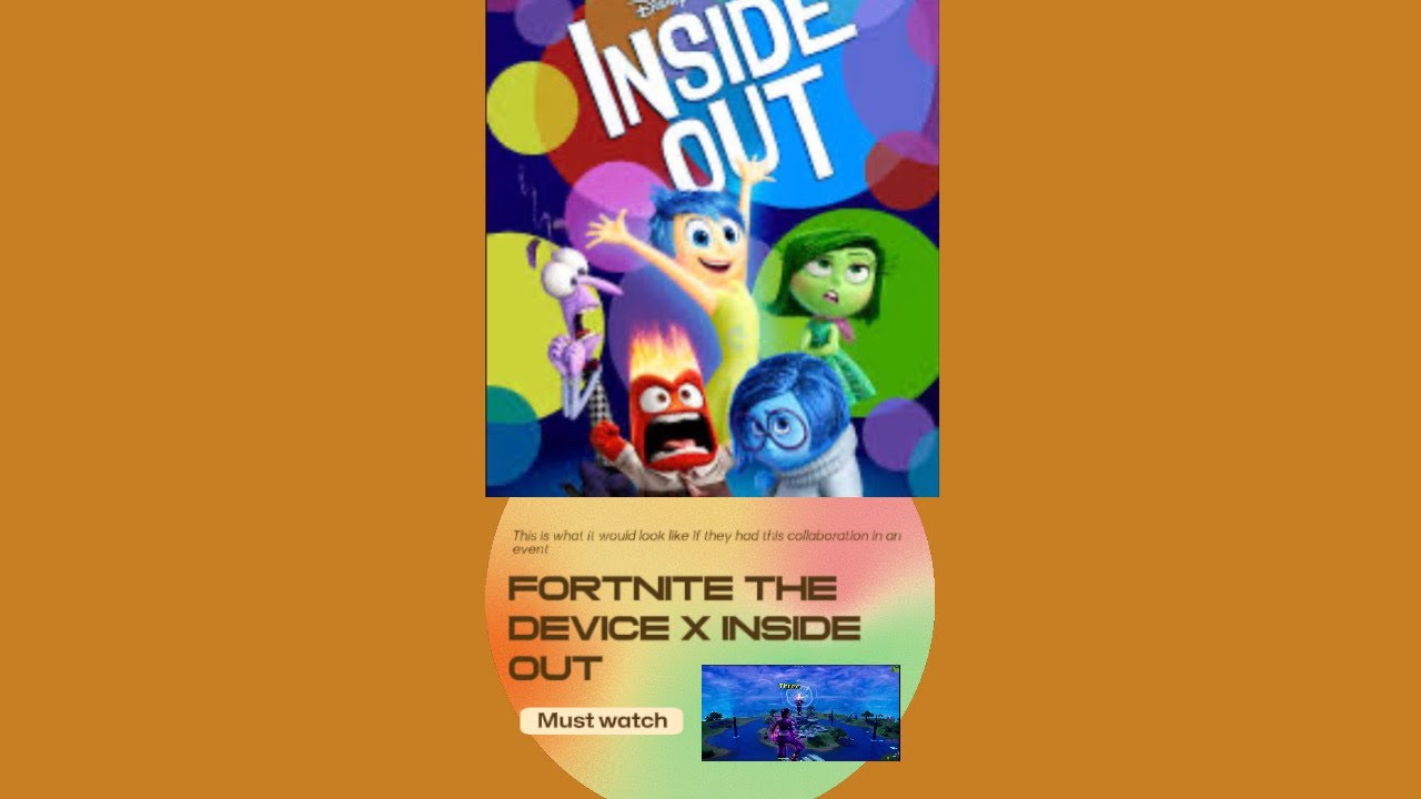 Fortnite’s the device event but with inside out - YouTube