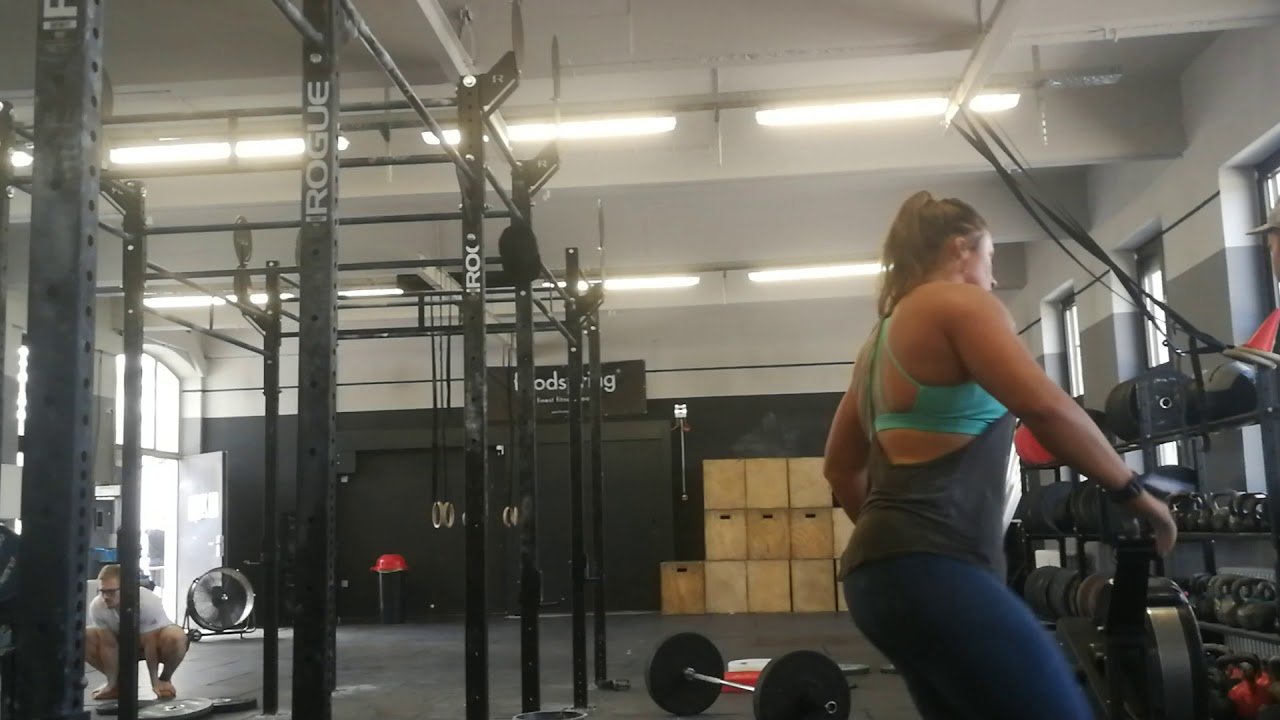 Eva Martin Crossfit Munich SAB 18.3 - YouTube