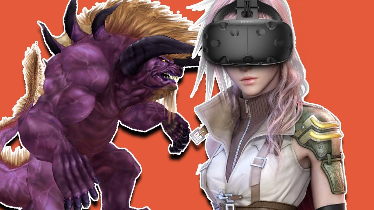 FINAL FANTASY BOSS FIGHT IN VR!?!?!? (VRChat Luxerion World Beta) - YouTube