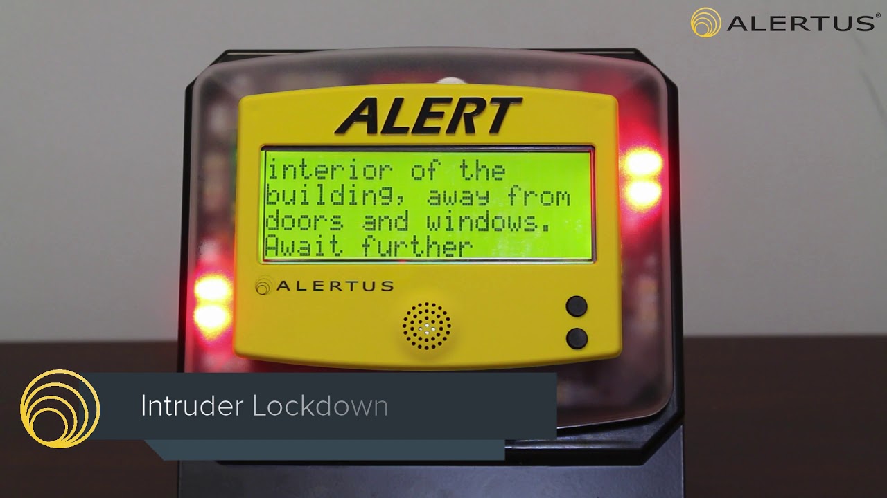 Alert Beacon® Intruder Activation - YouTube