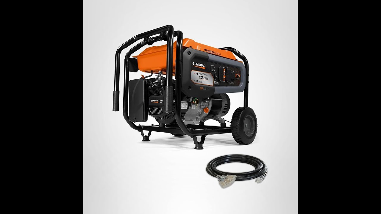 Cyber monday deals: Generac 8,125W Portable Generator Review — Quiet ...