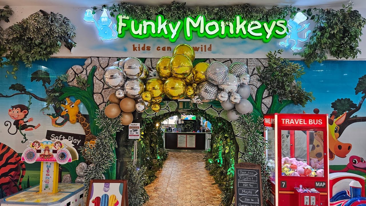 FUNKY MONKEYS 🐒 PLAYLAND || FUNKY MONKEYS UAE || FUNKY MONKEYS SOFT ...