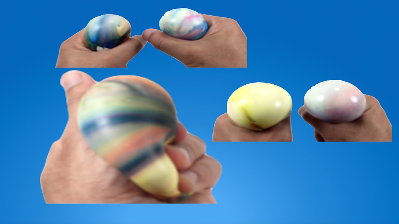 DIY Squishy Slime Stress Ball !! - YouTube