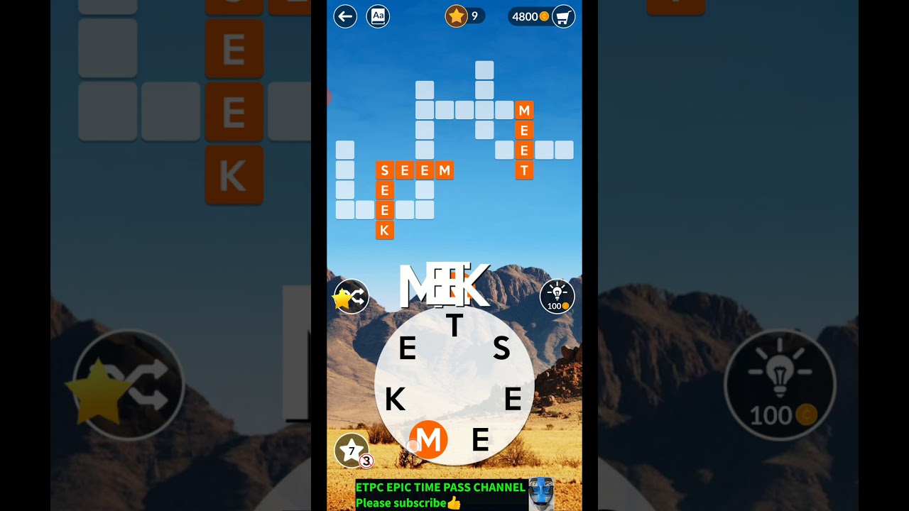 WORDSCAPES LEVEL 10415 - YouTube