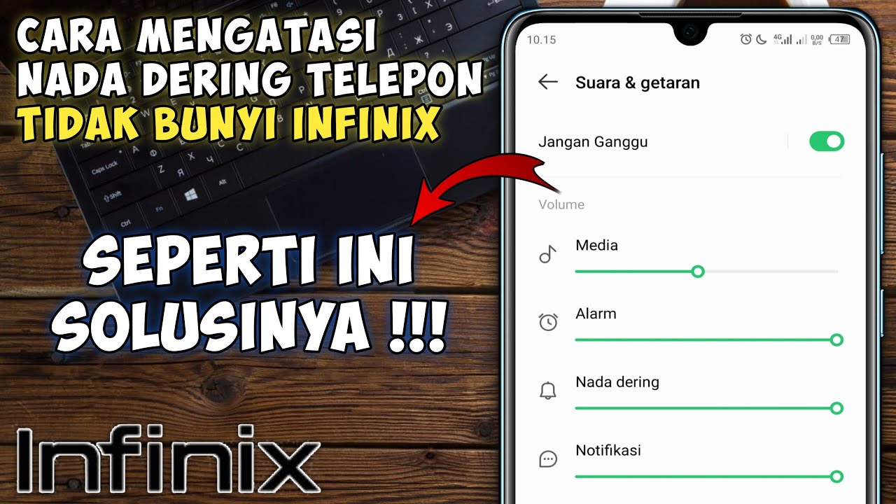 Cara Mengatasi Nada Dering Telepon Tidak Bunyi Di Hp Infinix - YouTube