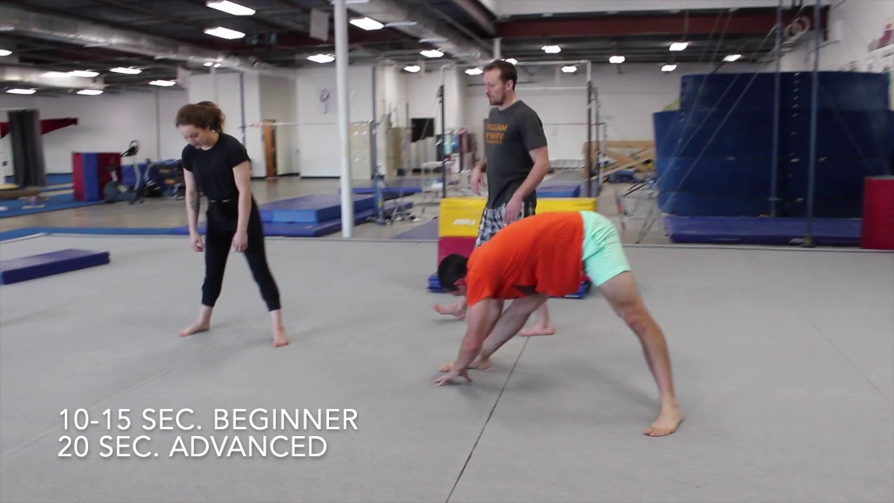Flexibility Movement: Standing Straddle - YouTube