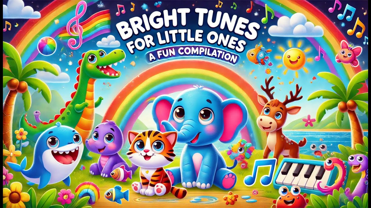 Bright Tunes for Little Ones: A Fun Compilation | Nursery Rhymes - YouTube