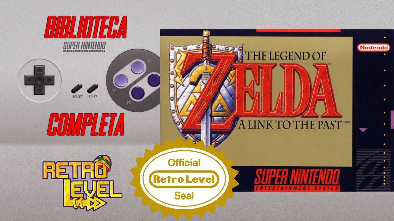 Zelda Super Nintendo Label