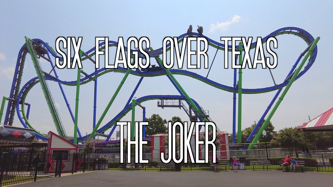 The Joker (4K Off Ride) Six Flags Over Texas - YouTube