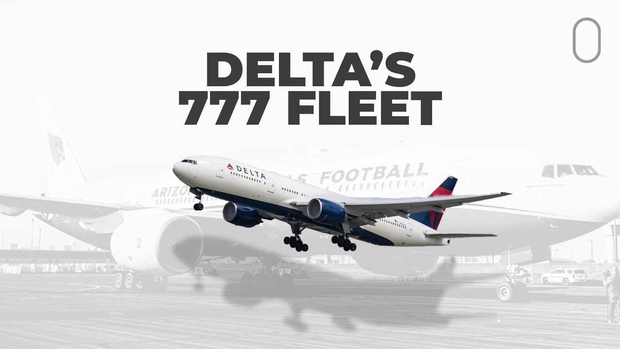 Long Retired: Where Delta Air Lines’ 18 Boeing 777s Are Now - YouTube