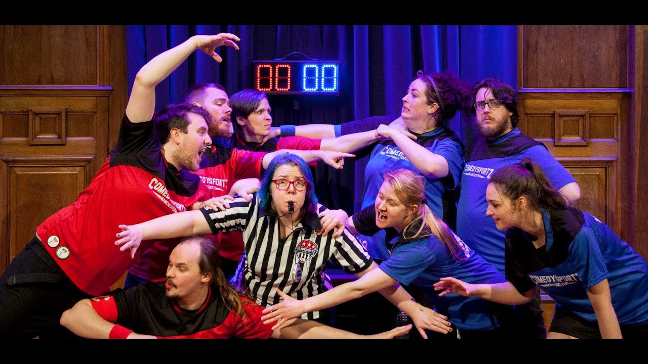ComedySportz Manchester - This Is Our Show! - YouTube