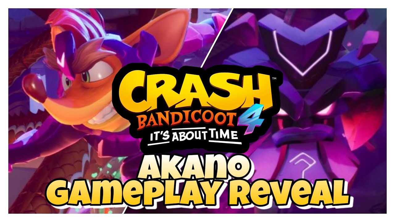 Crash Bandicoot 4 Akano Gameplay - YouTube