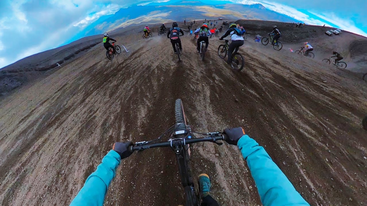 I Raced Down An Active Volcano! 🌋 | Cotopaxi, Ecuador - YouTube
