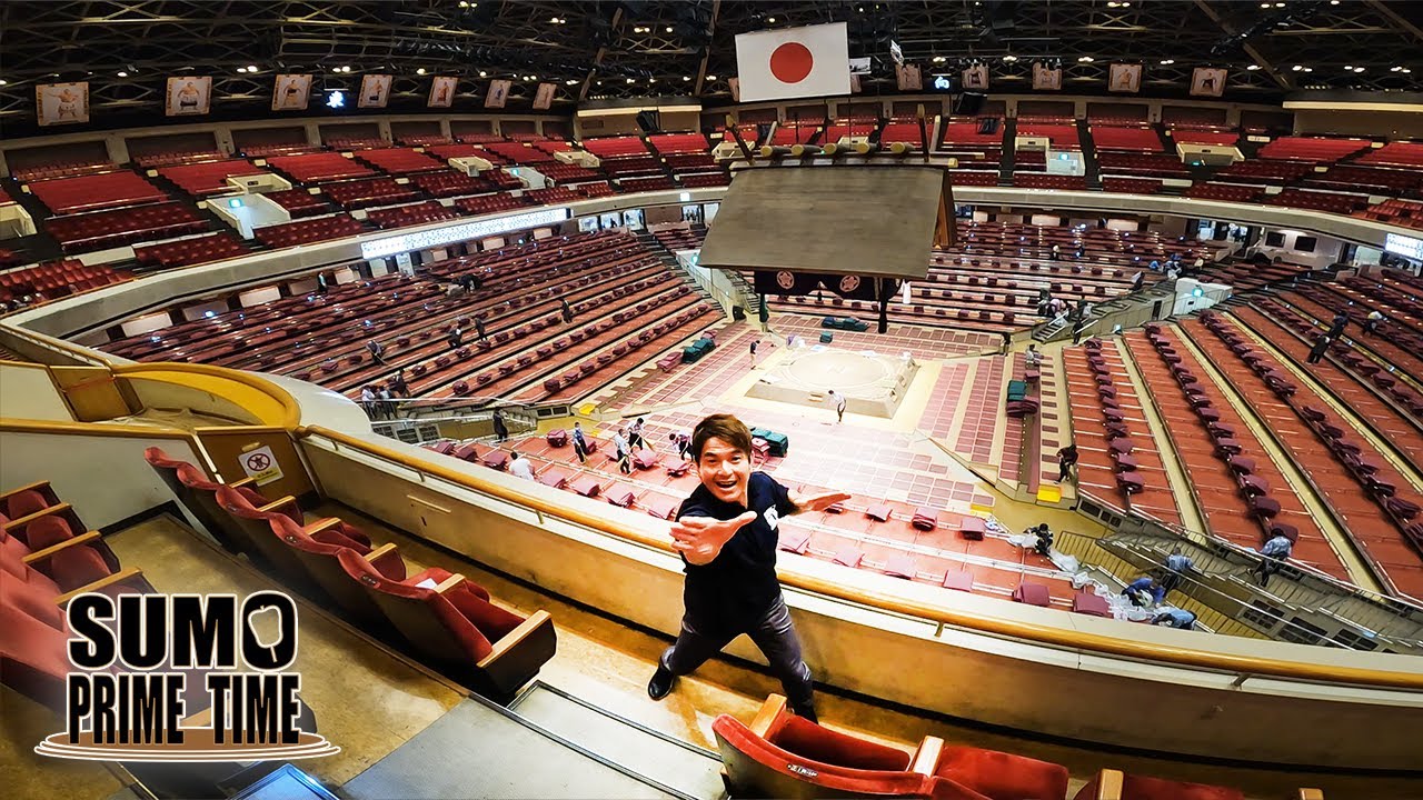FALL TOURNEY DAY 8: Surprising leader at current SUMO contest! - YouTube