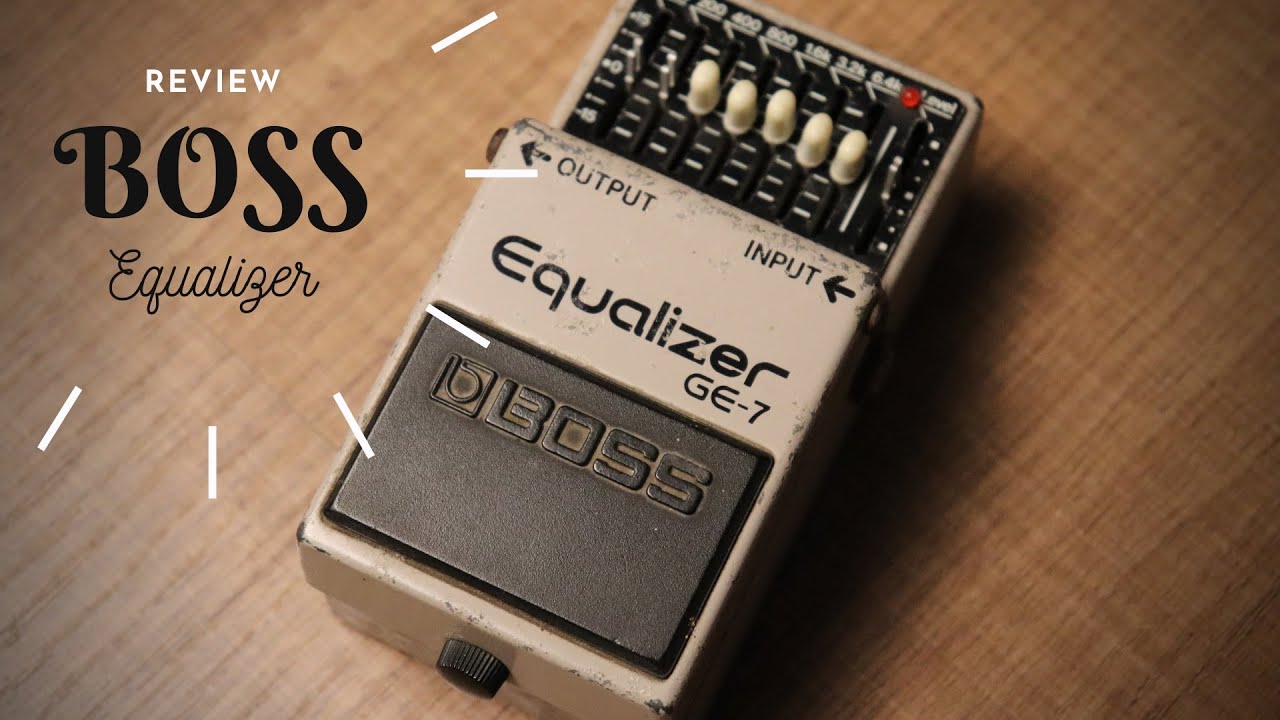 Pedal Boss GE-7 Graphic Equalizer | Review - Teste Jeferson Basso - YouTube