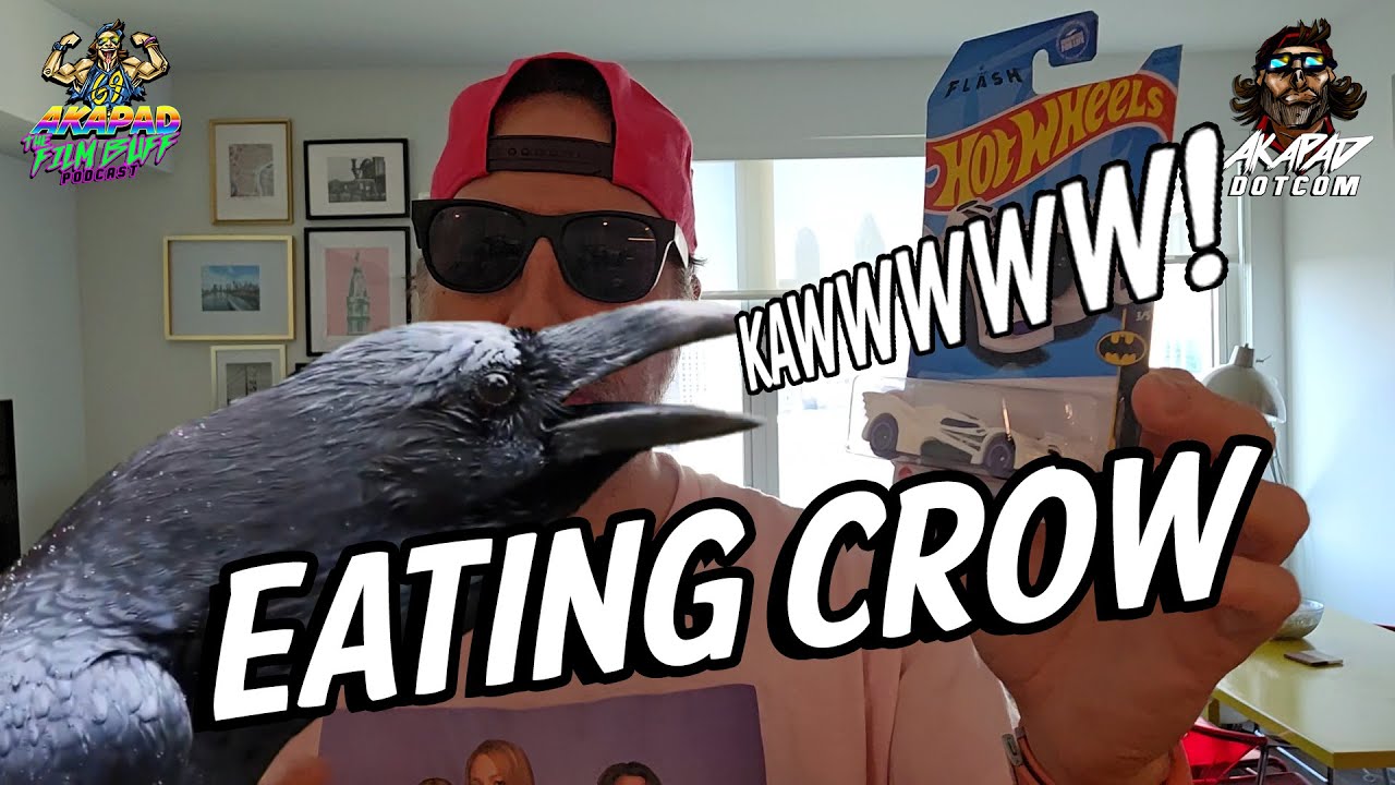 White Batmobile from The Flash - EATING CROW - YouTube