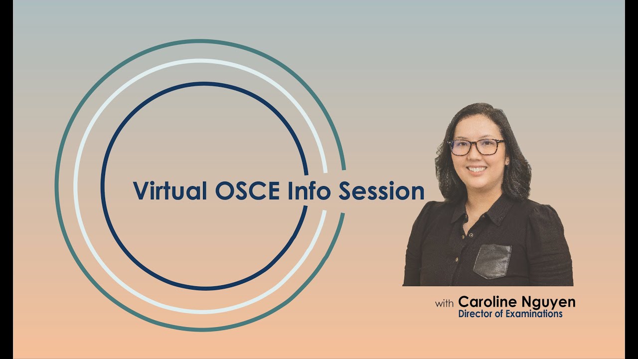 Virtual OSCE Information Session - YouTube