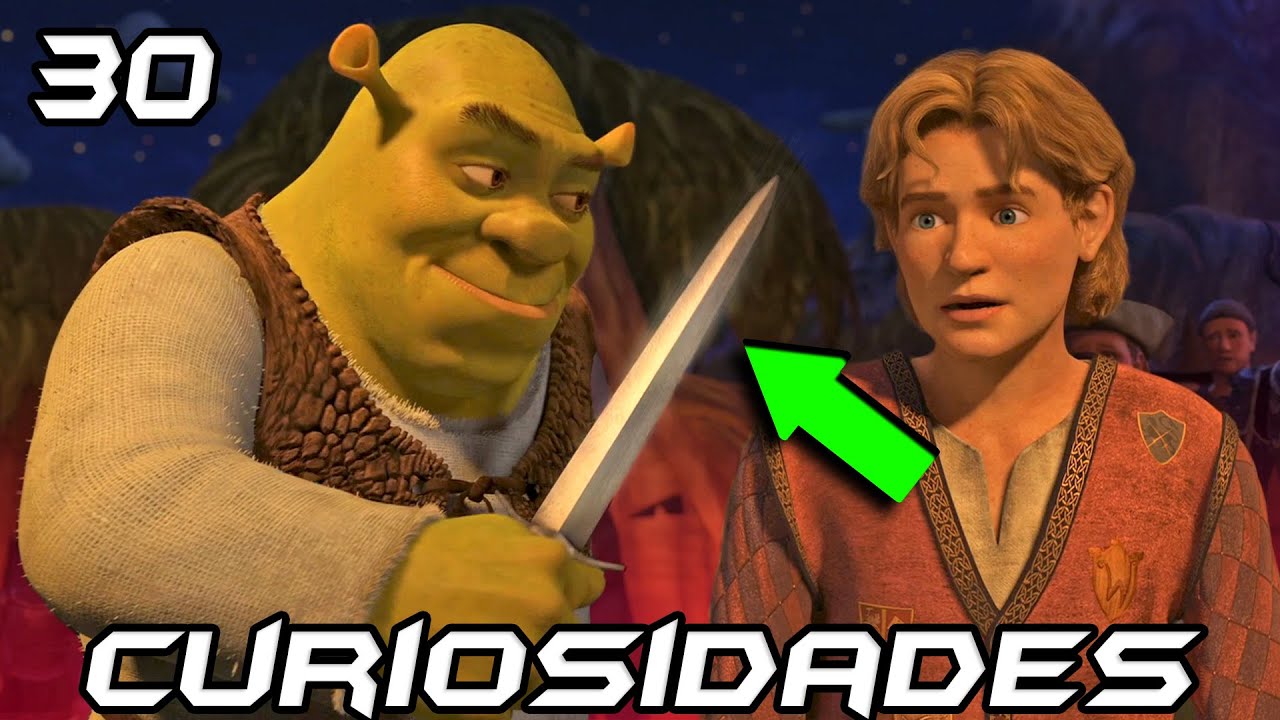 30 Curiosidades de Shrek Tercero | Cosas que quizás no sabías - YouTube