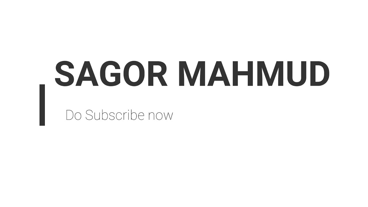 Sagor Mahmud - YouTube