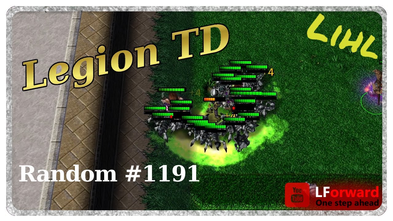 Legion TD Random #1191 | Experiments with Monks - YouTube