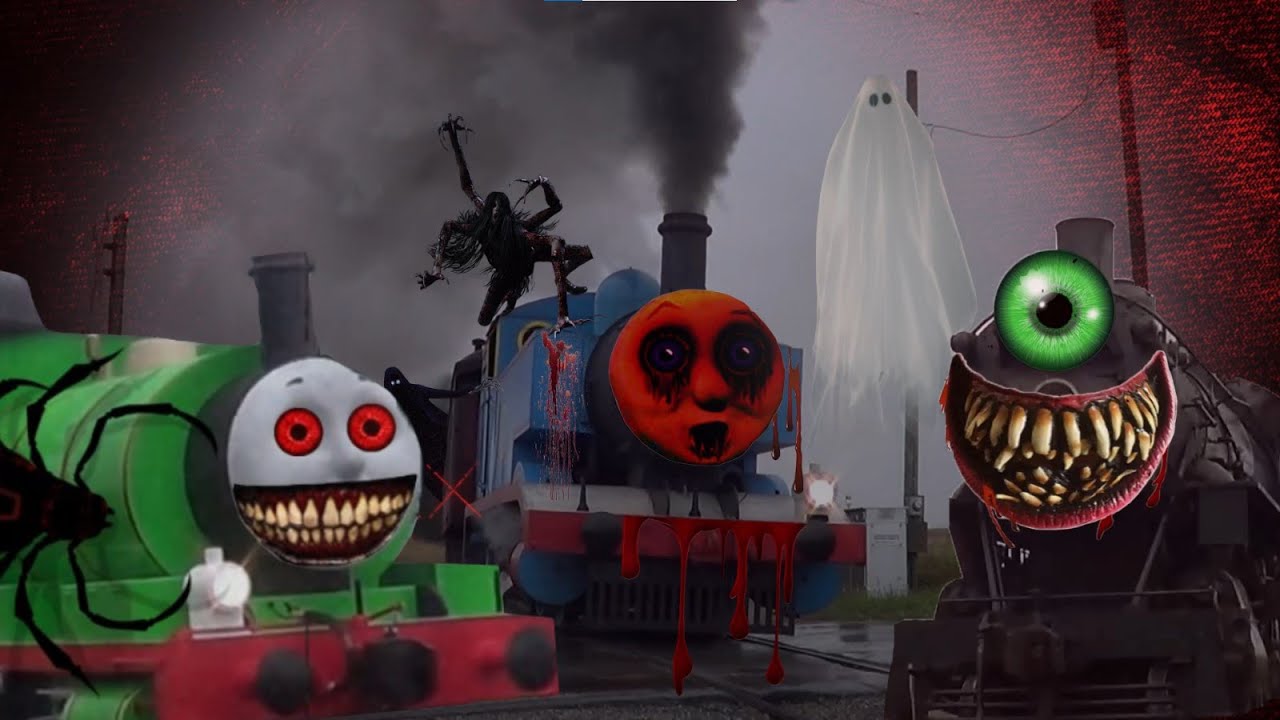 Thomas and other Trains are Ghosts - YouTube