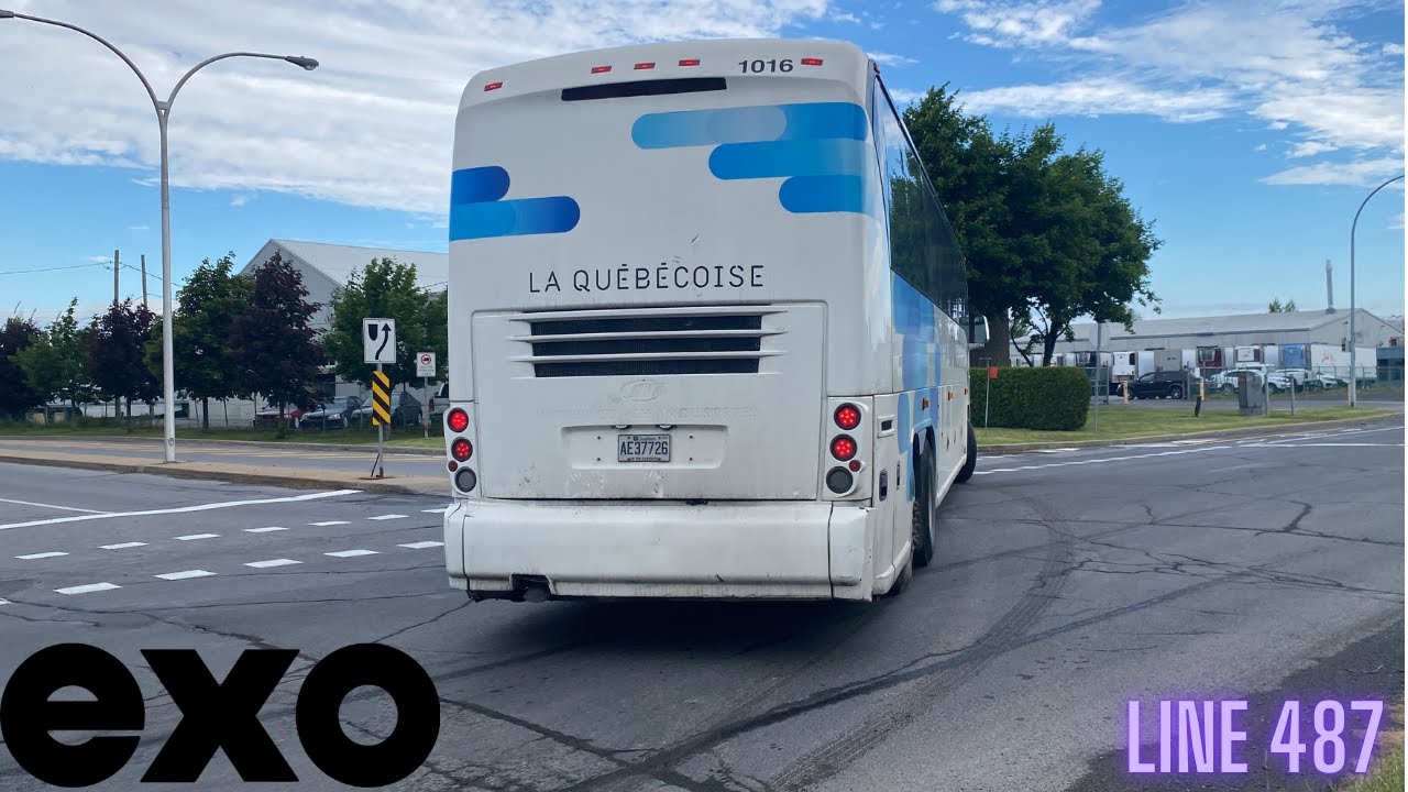 *CHOKING HAZARD* EXO CHAMBLY 1016 MCI COACH BUS RIDE - YouTube