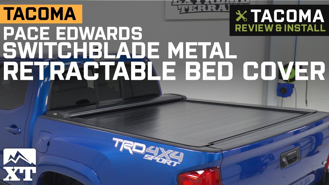 Tacoma Pace Edwards SwitchBlade Metal Retractable Bed Cover (2016-2020 ...