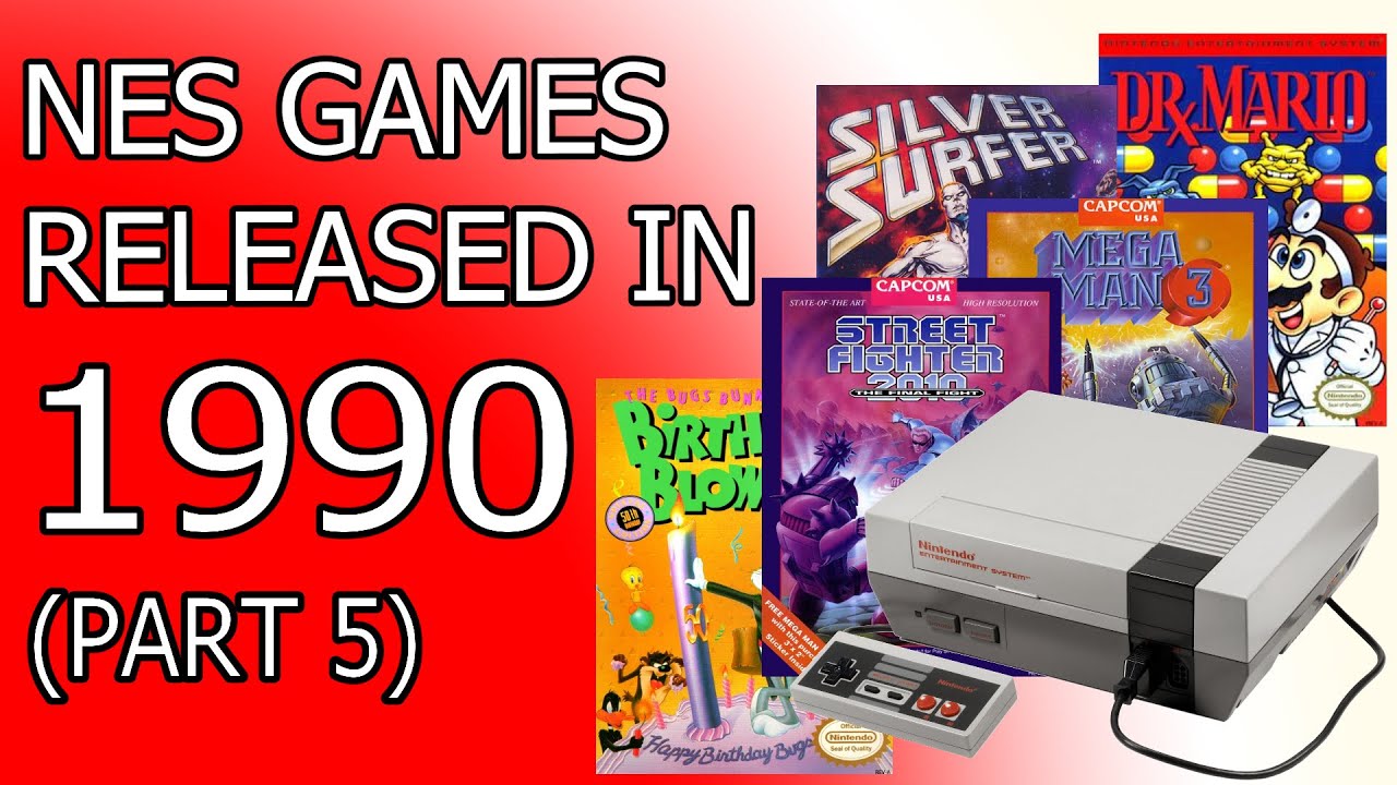 30 More Games Released for the NES in 1990! [Part 5 of 6] - YouTube