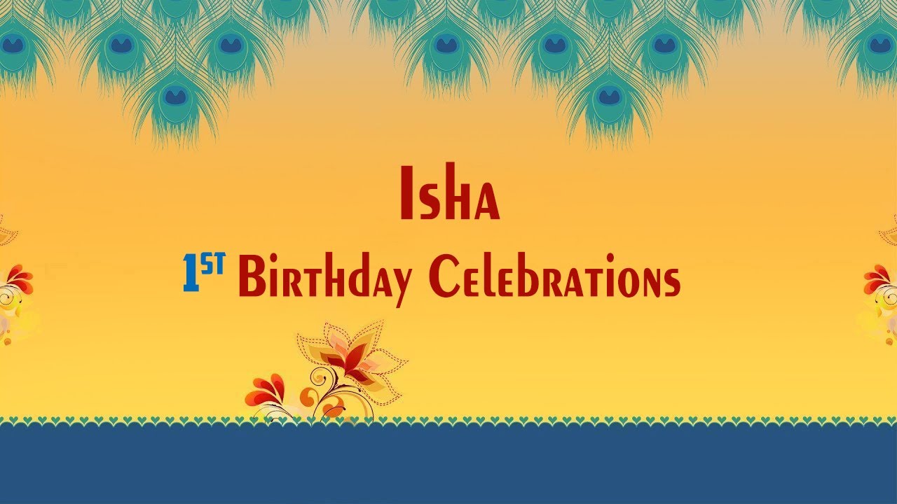 Isha Birthday Celebrations - YouTube
