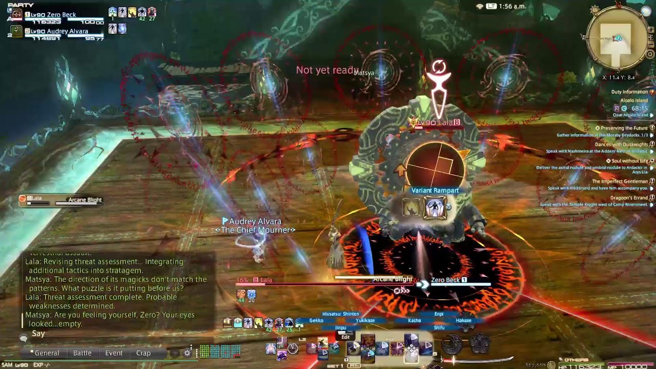 Final Fantasy XIV - Aloe hello island and stuff - YouTube