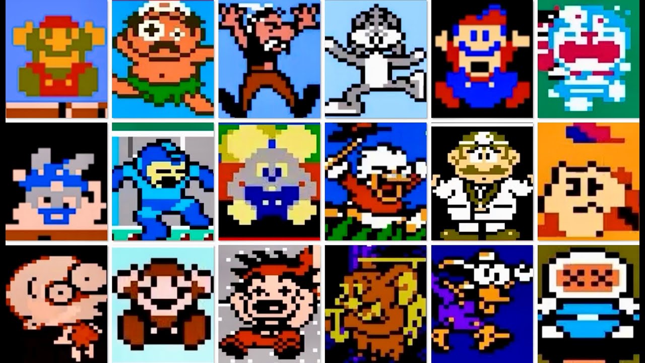 Tons of Famous NES Ports Death Animations & GAME OVER Screens - YouTube