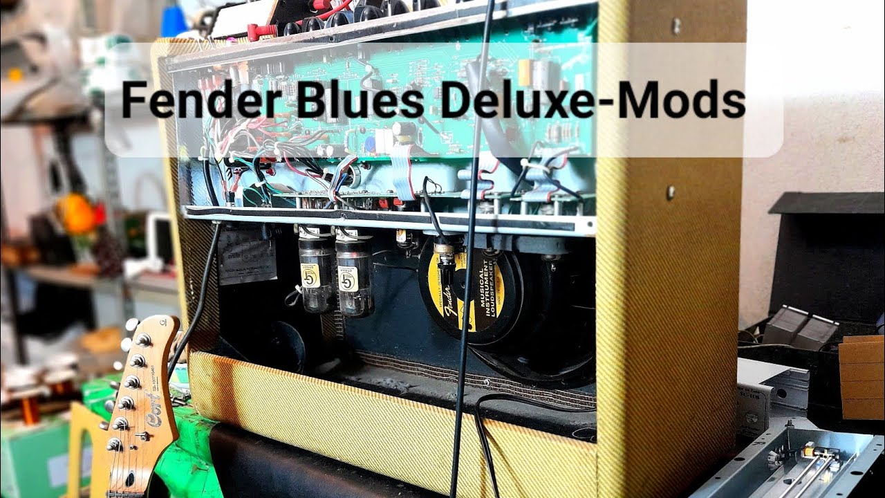 Fender Blues Deluxe - Mods #fender #fenderbluesdeluxe - YouTube
